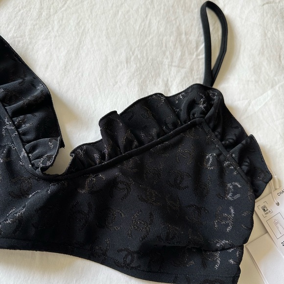 CHANEL | Swim | Chanel 23s Bikini Top Size 4 | Poshmark